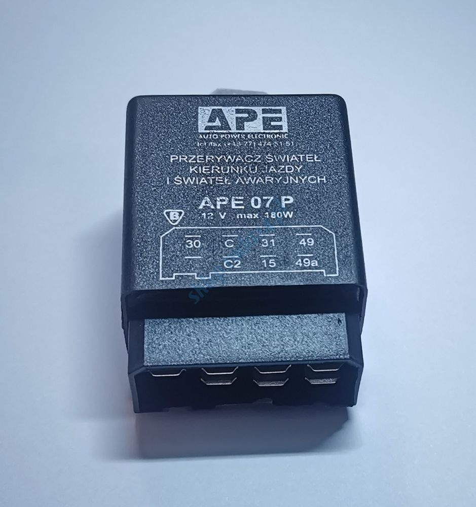 Przerywacz św. awar.i kier. PN MR 93 APE